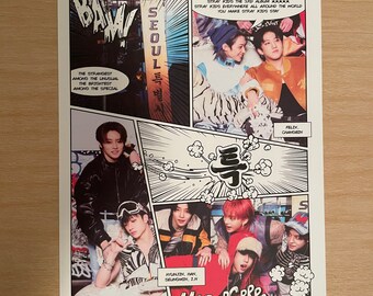 Official Stray Kids 5 Star OOTD Mini Posters - Etsy