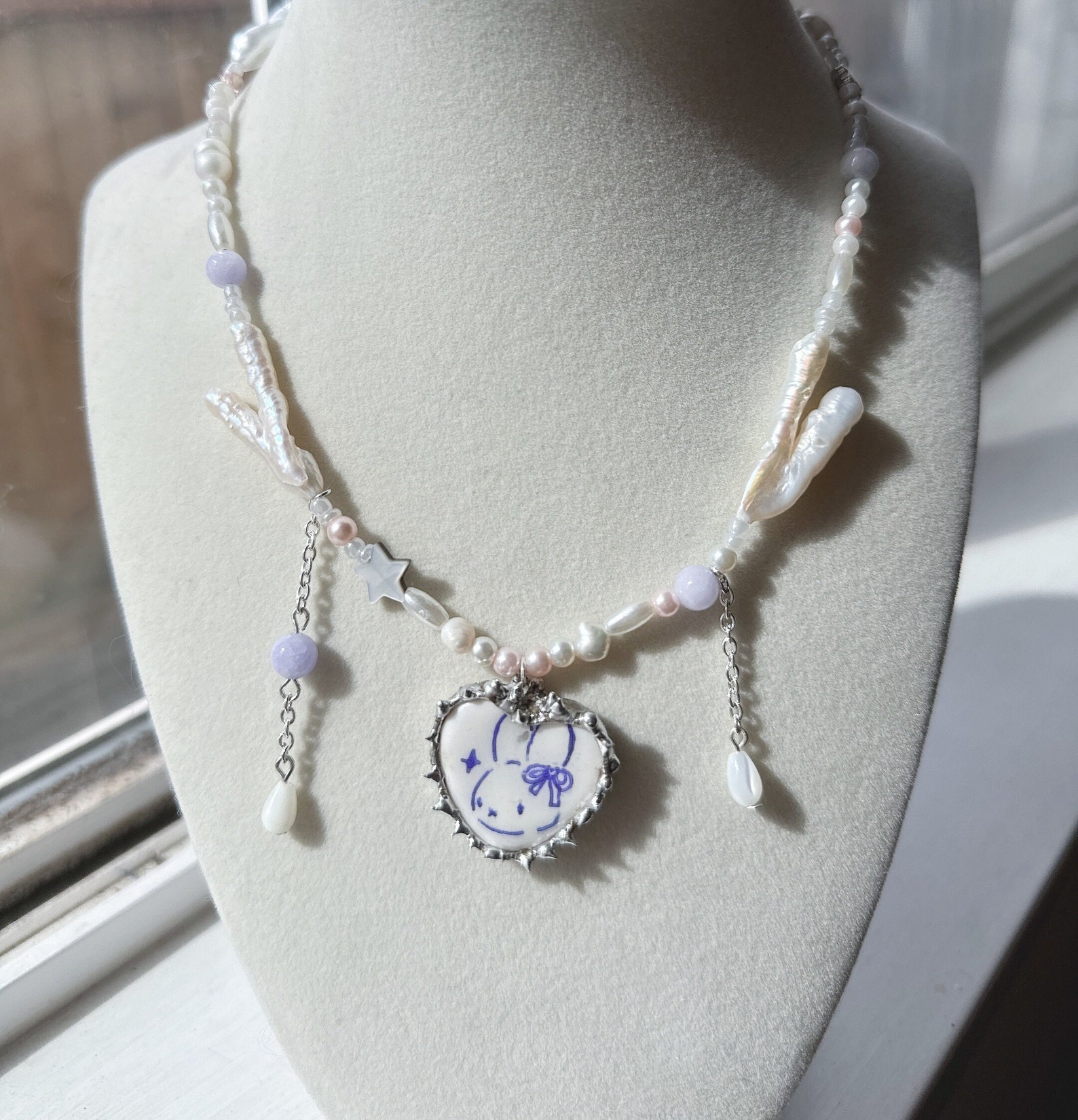 Miffy Handmade Necklace - Etsy