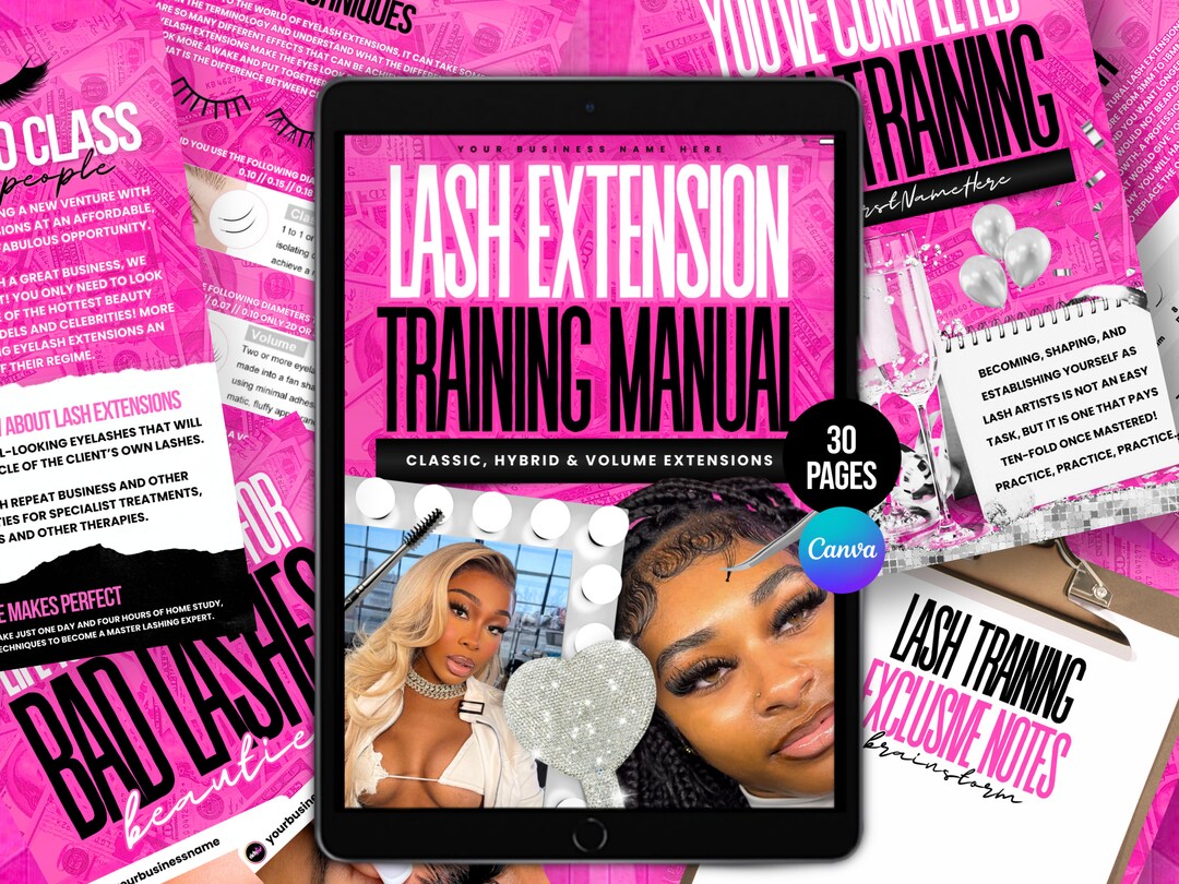 PLR Ebook 30 Pages, Lash Ebook Cover, Lash Ebook Template, Lash Ebook ...