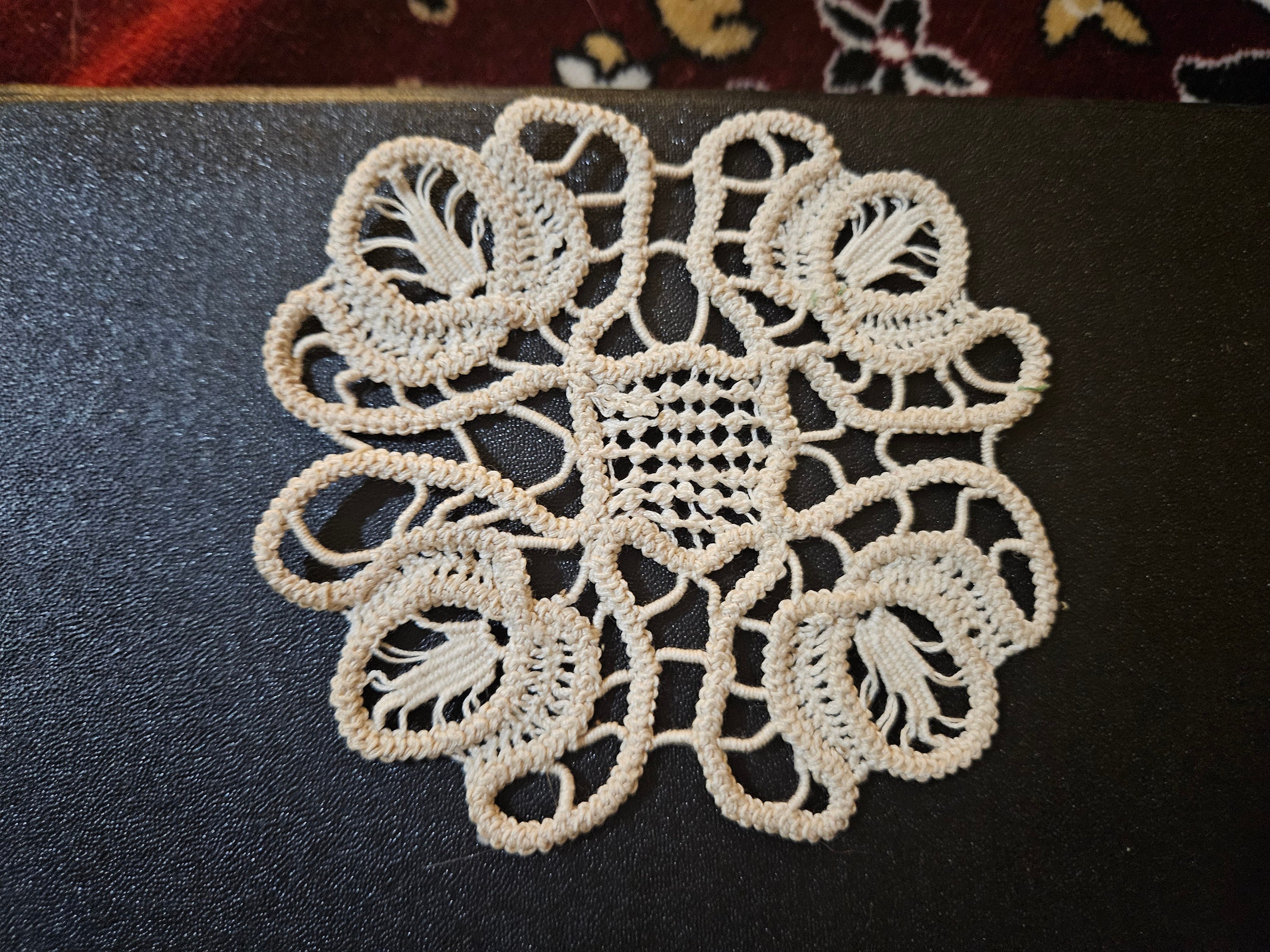 Vintage Romanian Point Lace Set of 5 - Etsy