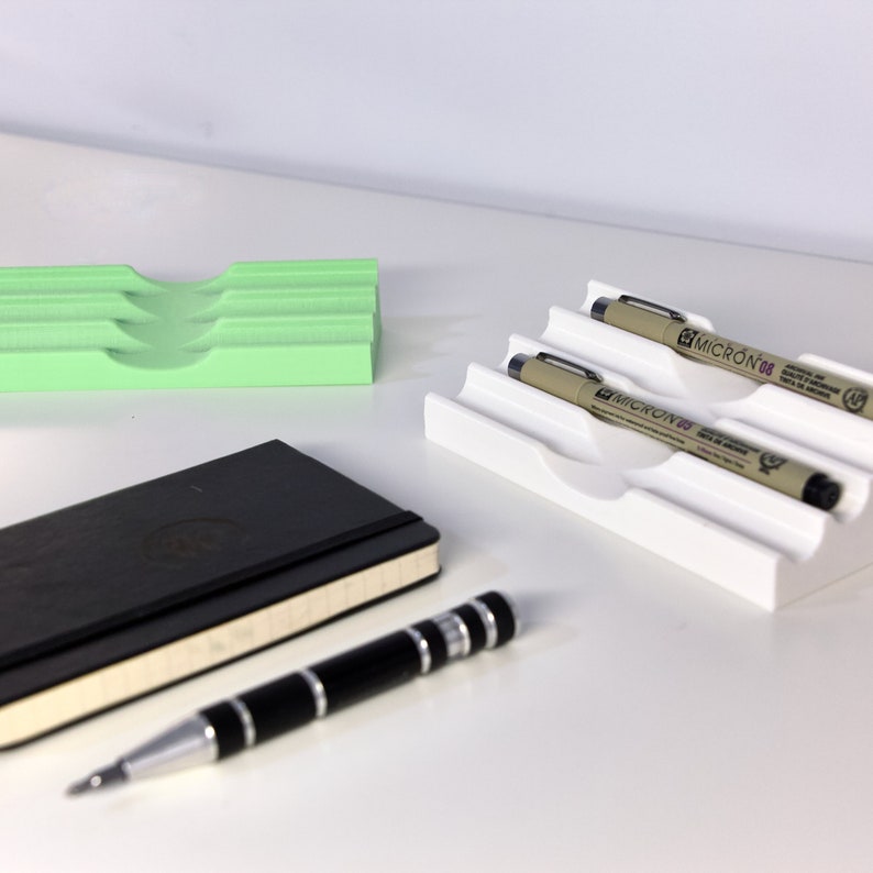 Minimalist Pastel Pen-holder Aesthetic Minimal Office Pen Stand ...