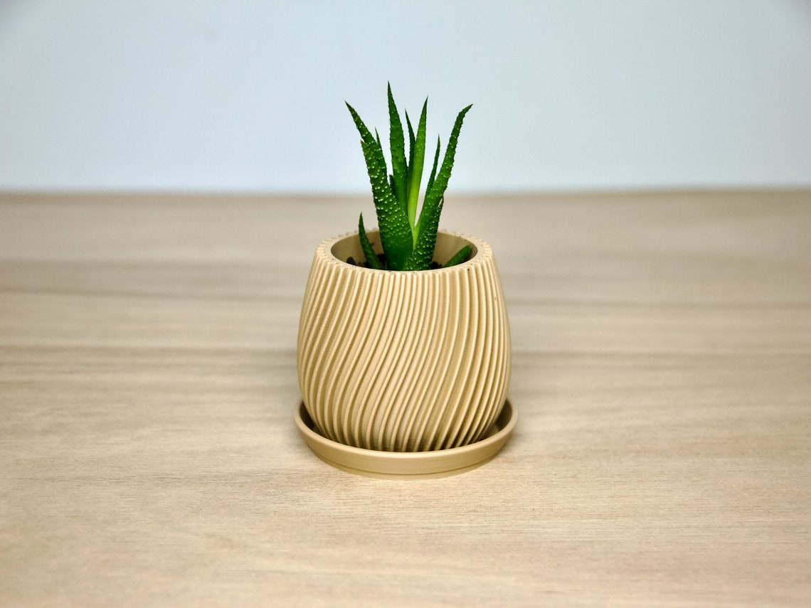Aztec and Oceanside Plant Pot Set - Lightweight Coastal Succulent ...