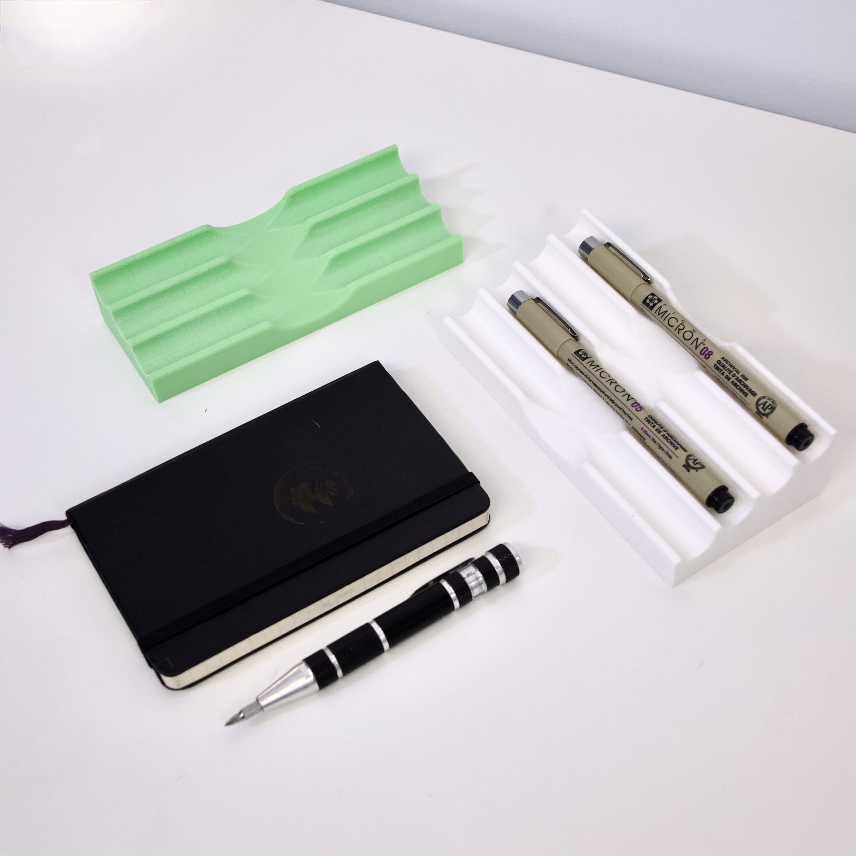 Minimalist Pastel Pen-holder Aesthetic Minimal Office Pen Stand ...