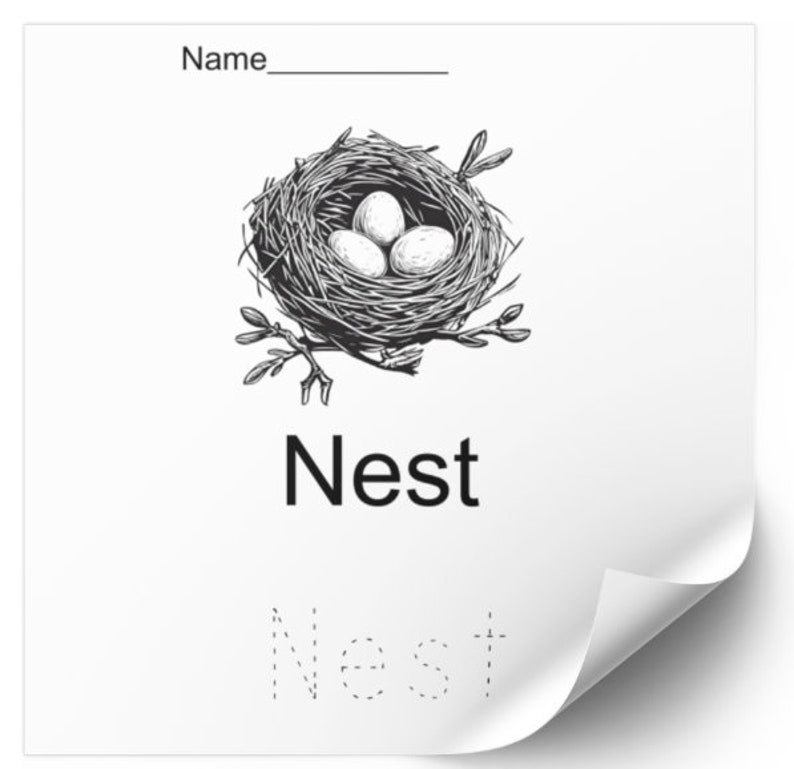 Preschool Alphabet Tracing Coloring Set Complete A-Z Activity Worksheet ...