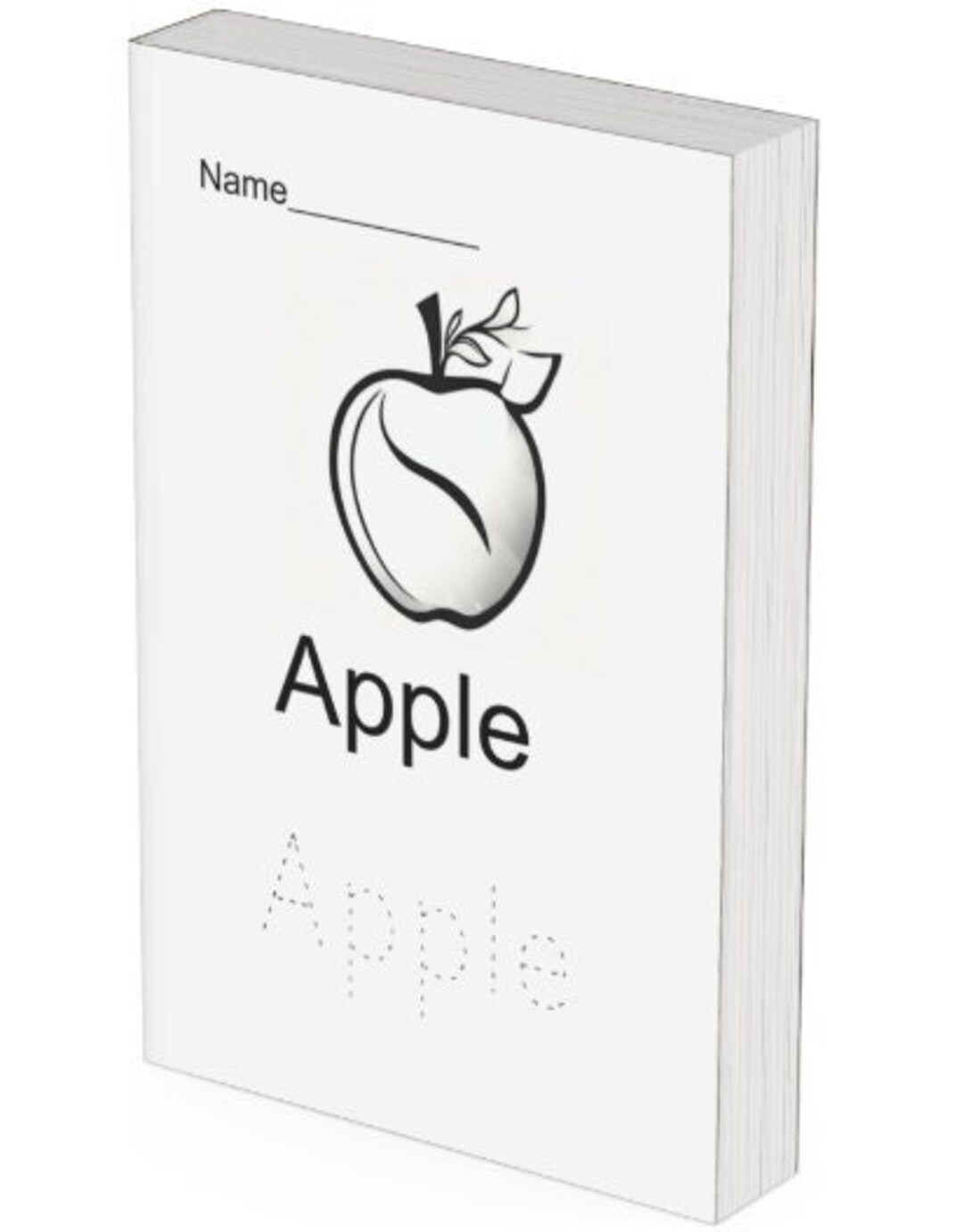 Preschool Alphabet Tracing Coloring Set Complete A-Z Activity Worksheet ...