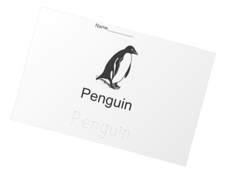 Preschool Alphabet Tracing Coloring Set Complete A-Z Activity Worksheet ...