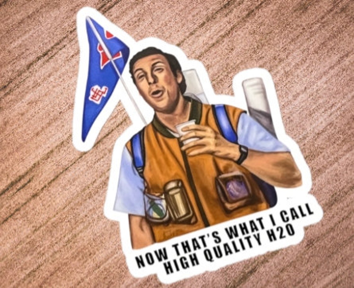 Bobby Boucher H2o Waterboy Vinyl Sticker or Magnet - Etsy