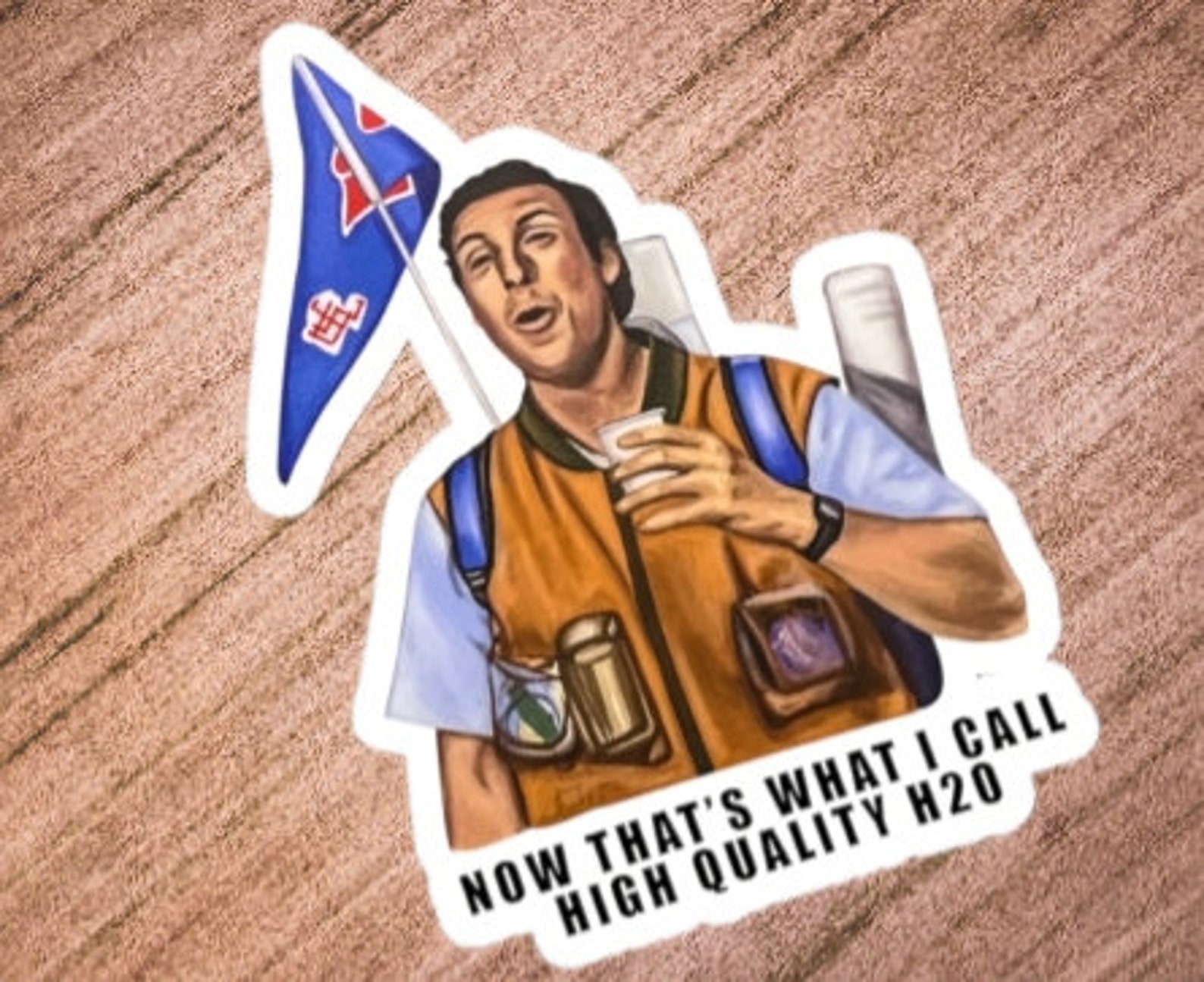 Bobby Boucher H2o Waterboy Vinyl Sticker or Magnet - Etsy