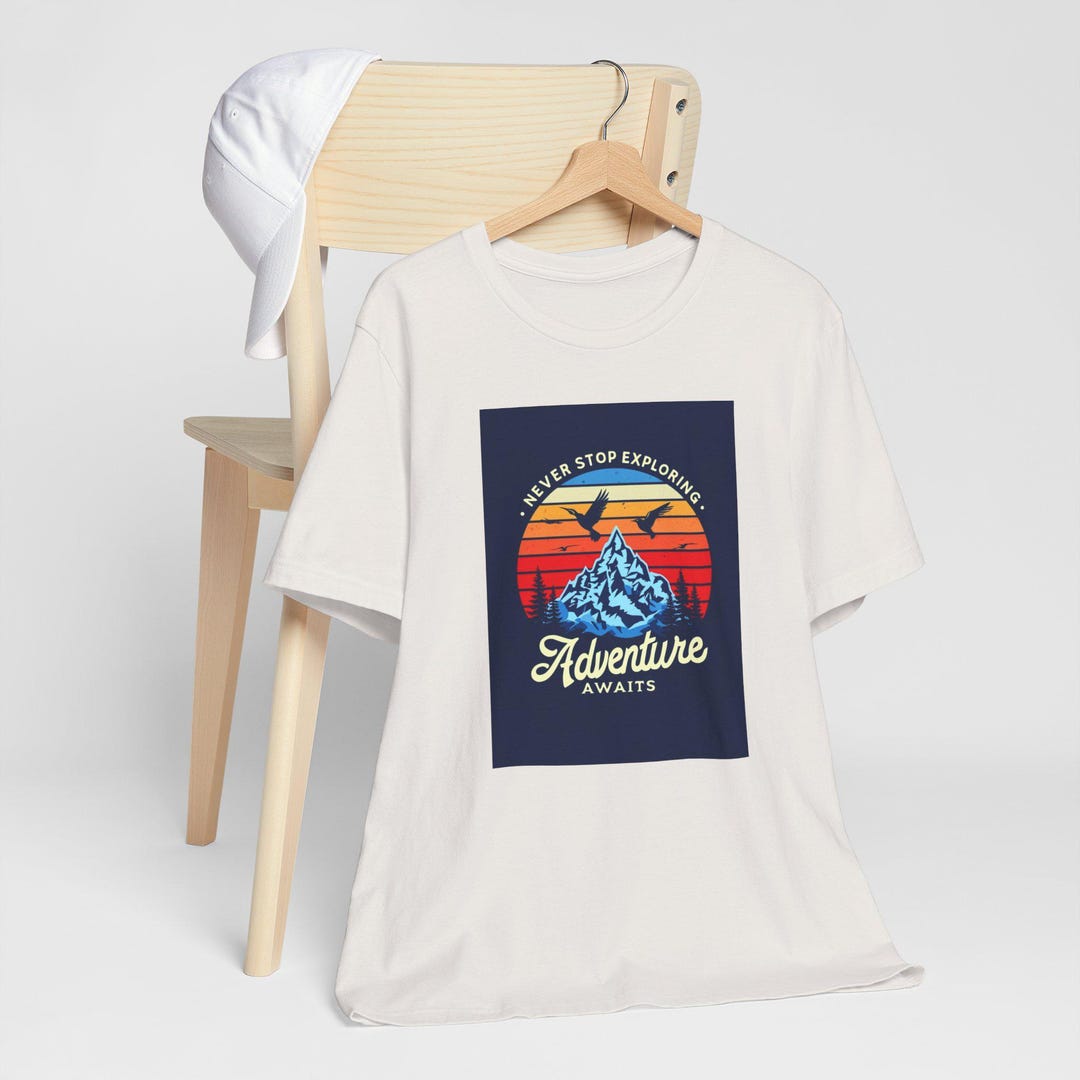 Adventure Awaits - Never Stop Exploring T-shirt, Wanderlust Graphic Tee ...