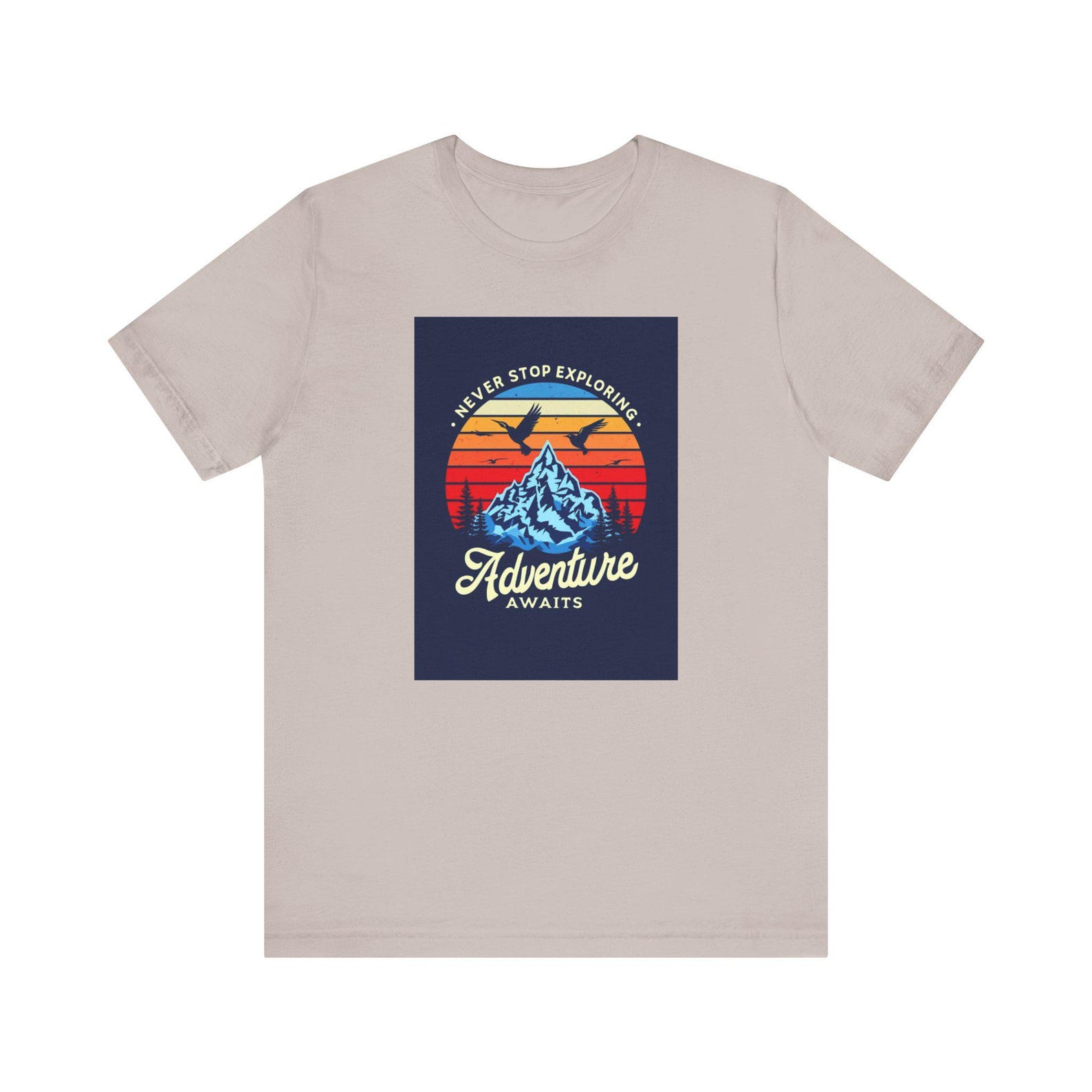 Adventure Awaits - Never Stop Exploring T-shirt, Wanderlust Graphic Tee ...