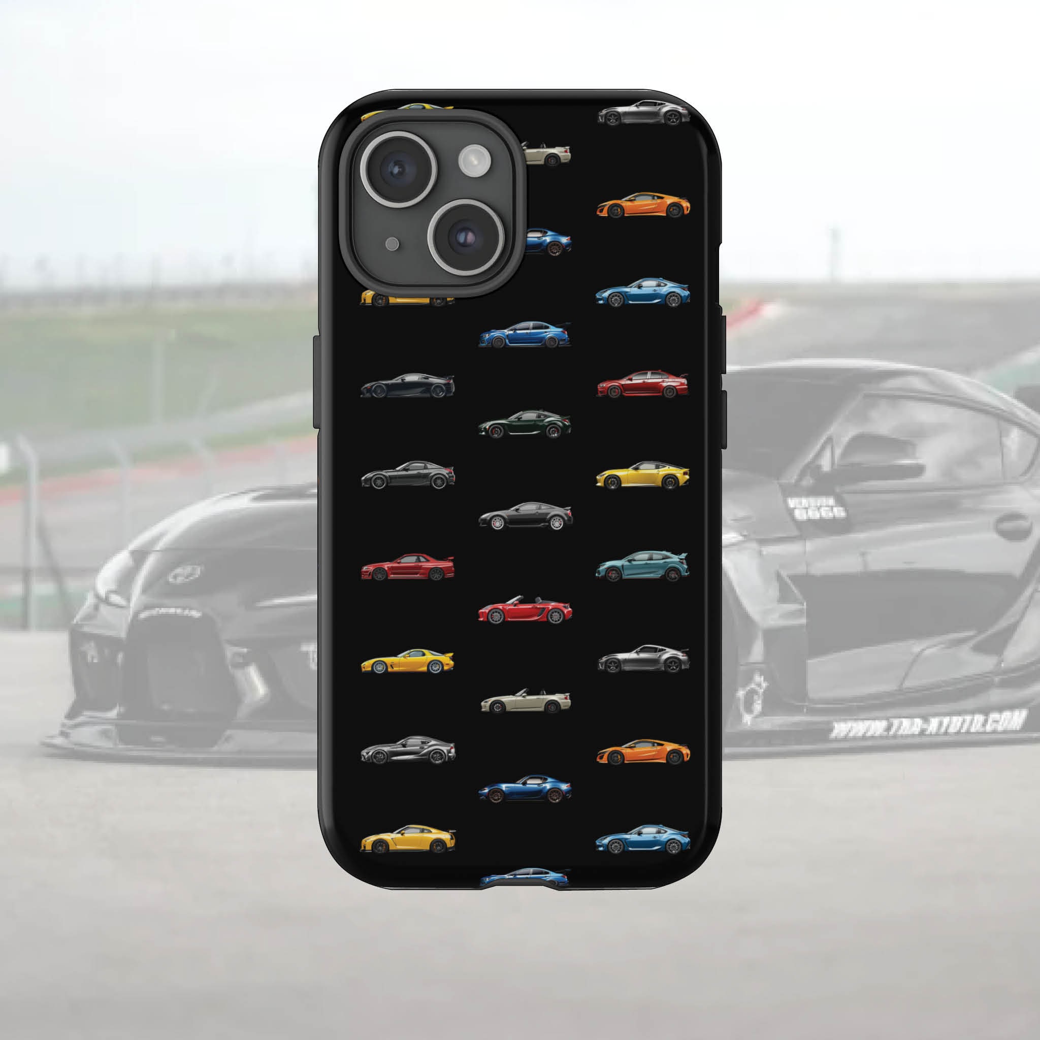 JDM Legend Car Collection Phone Cases,mazda MX-5, Nissan GT-R, Subaru ...