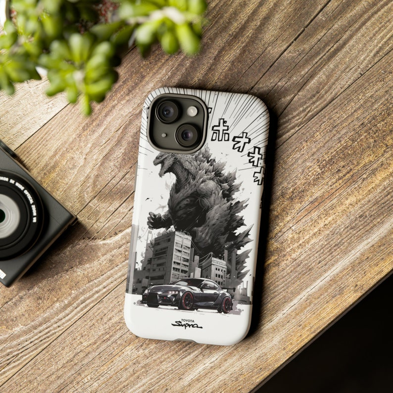 Toyota Supra Godzilla Phone Cases, Toyota Supra, Legendary JDM Car ...