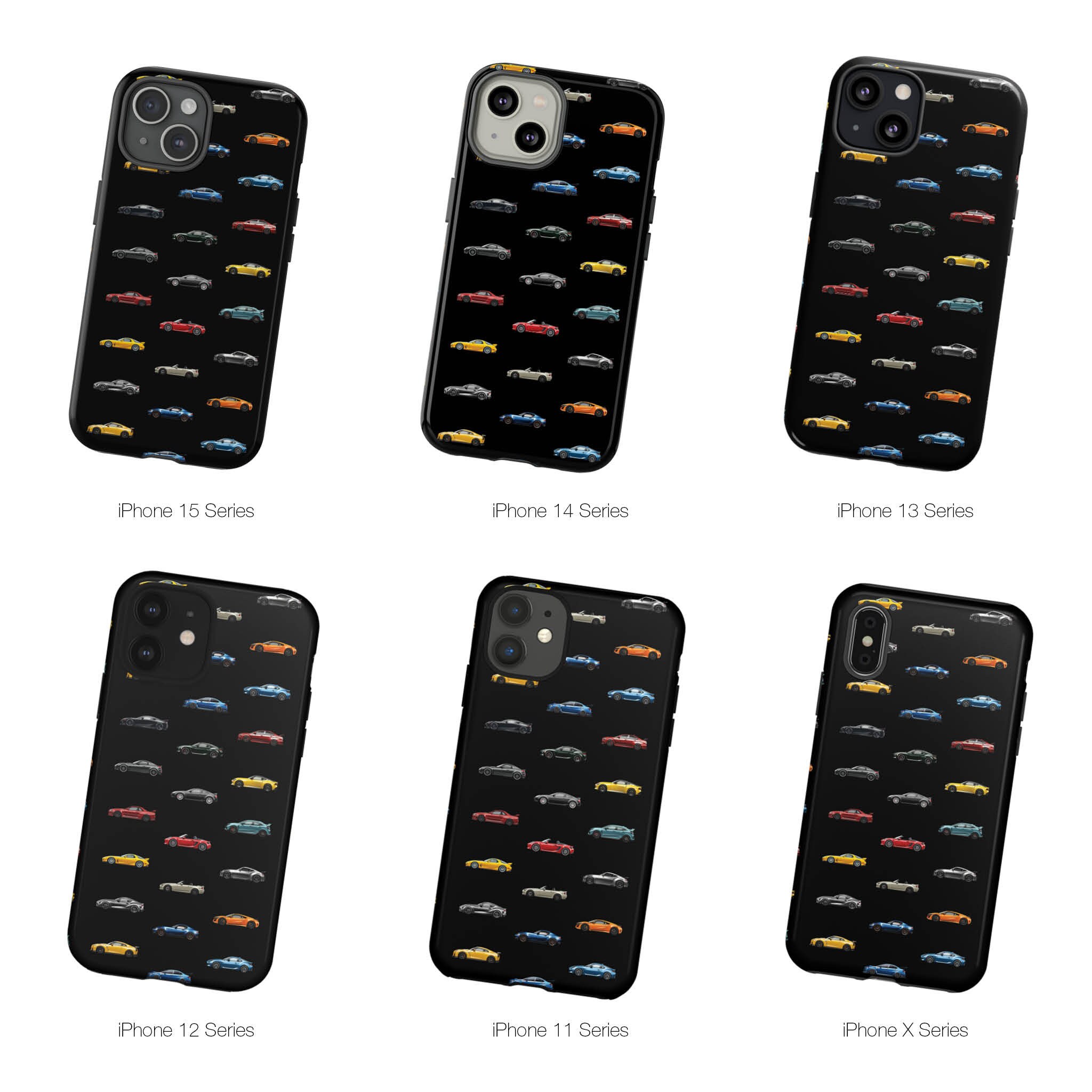 JDM Legend Car Collection Phone Cases,mazda MX-5, Nissan GT-R, Subaru ...
