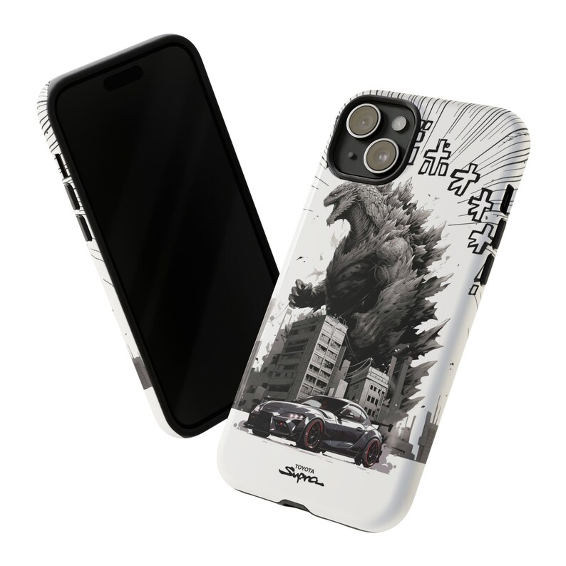 Toyota Supra Godzilla Phone Cases, Toyota Supra, Legendary JDM Car ...