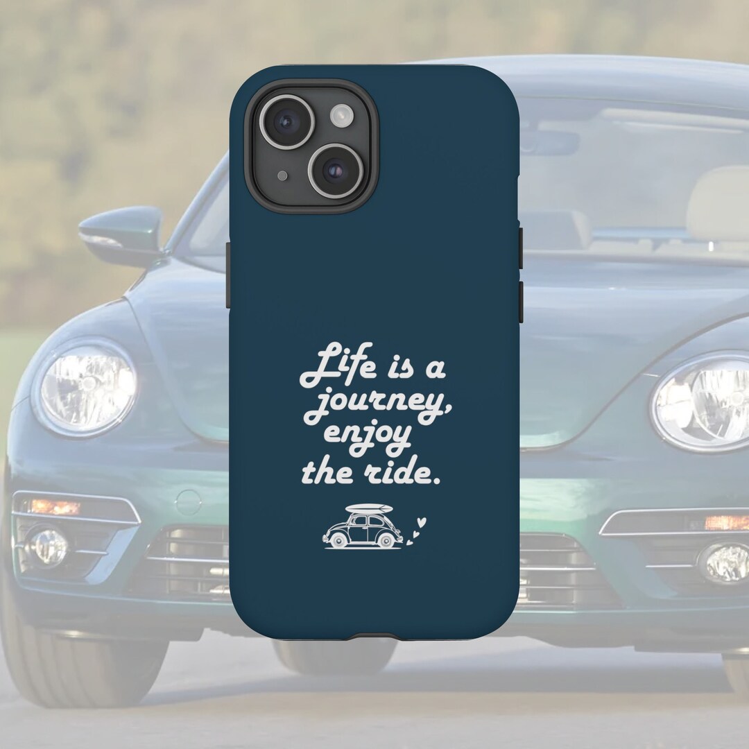 Volkswagen Beetle Quote Phone Case, Volkswagen Beetle Phone Case, VW ...