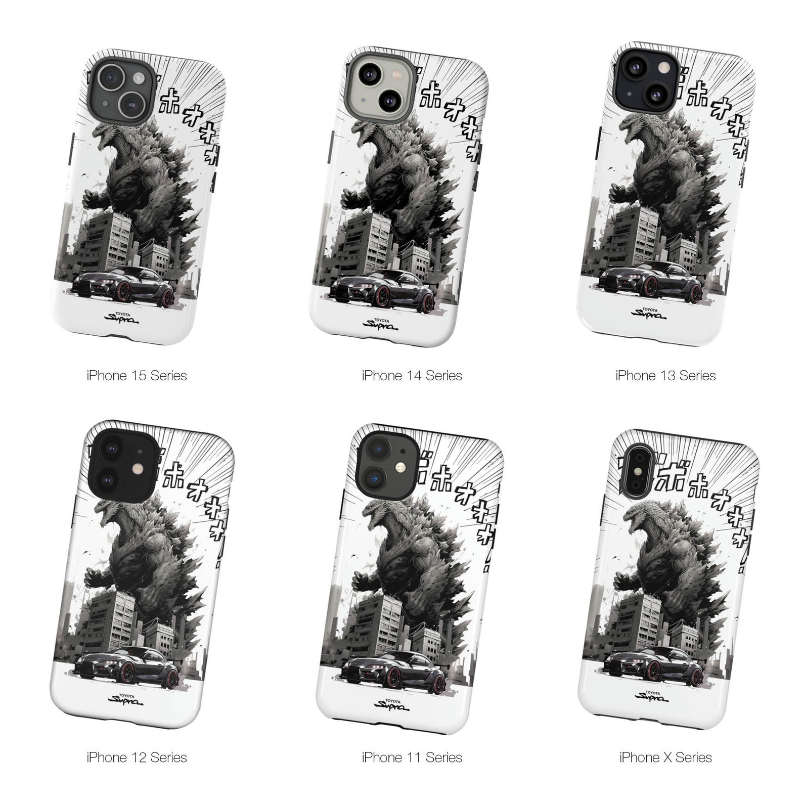 Toyota Supra Godzilla Phone Cases, Toyota Supra, Legendary JDM Car ...