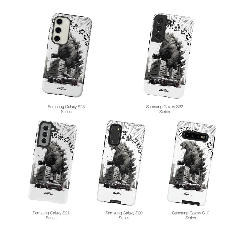 Toyota Supra Godzilla Phone Cases, Toyota Supra, Legendary JDM Car ...