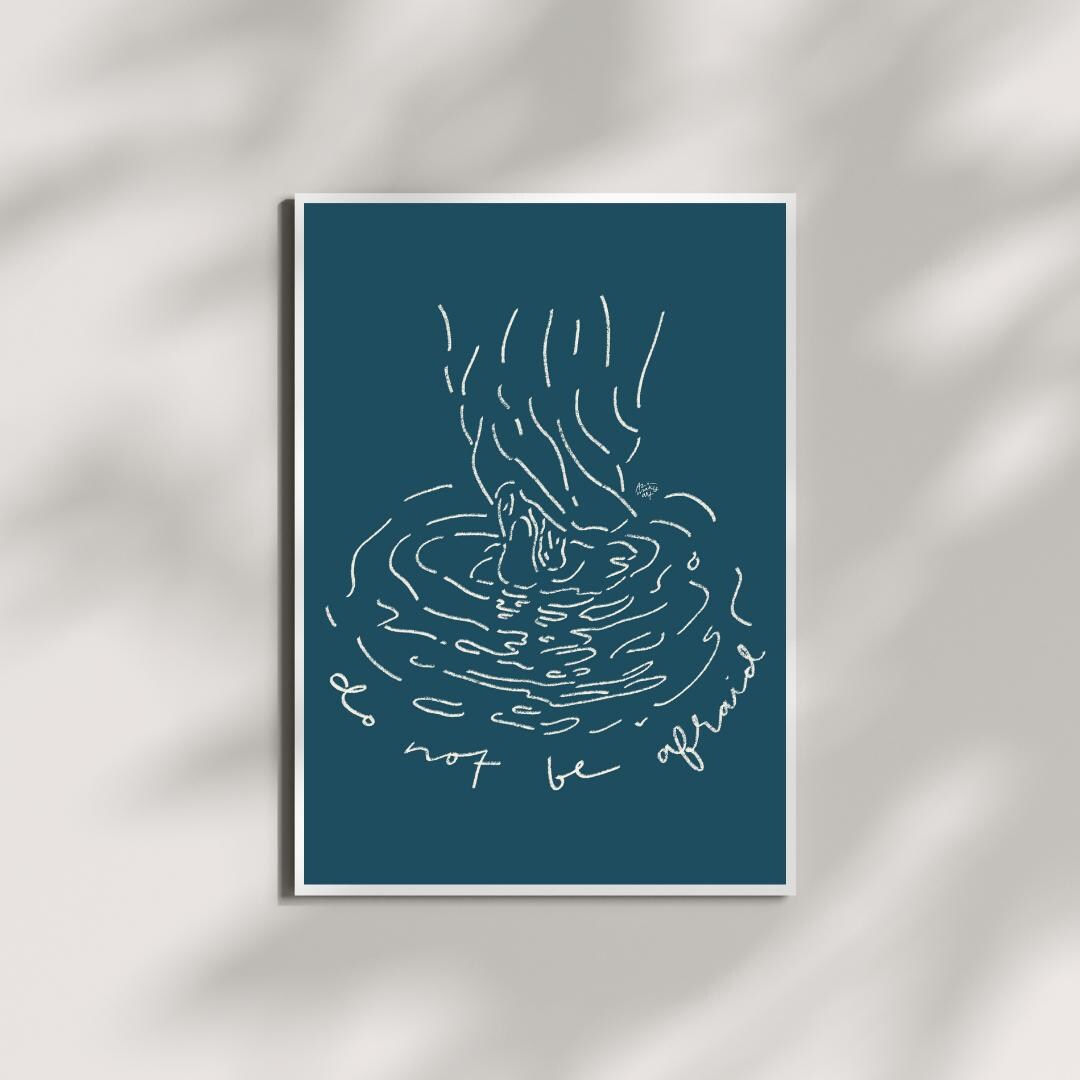 Do Not Be Afraid Catholic Wall Art Digital Download - Etsy