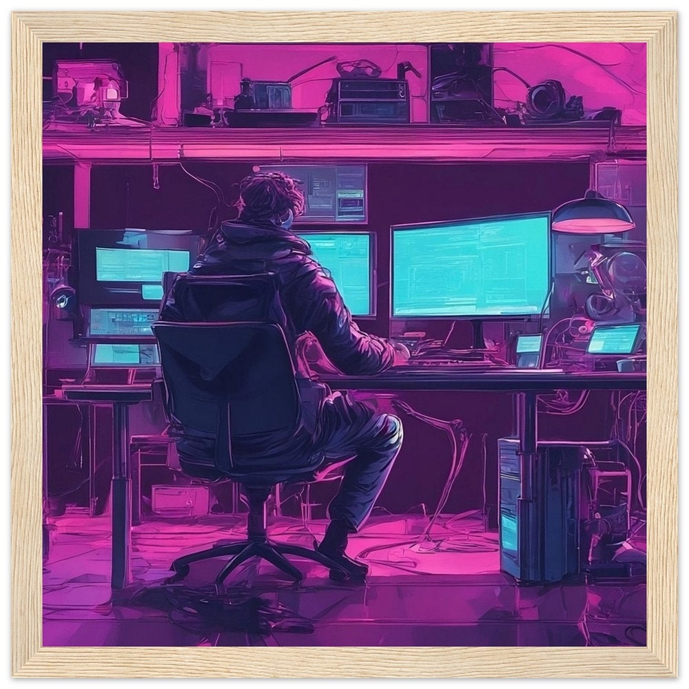 Tech and Gamer - Wall Art - Etsy