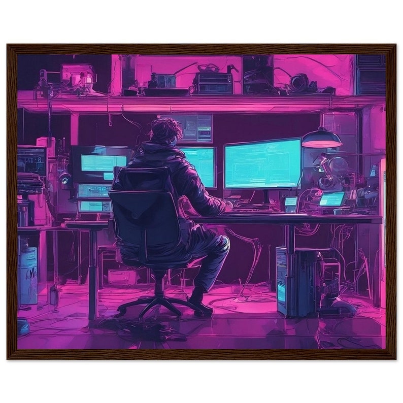 Tech and Gamer - Wall Art - Etsy