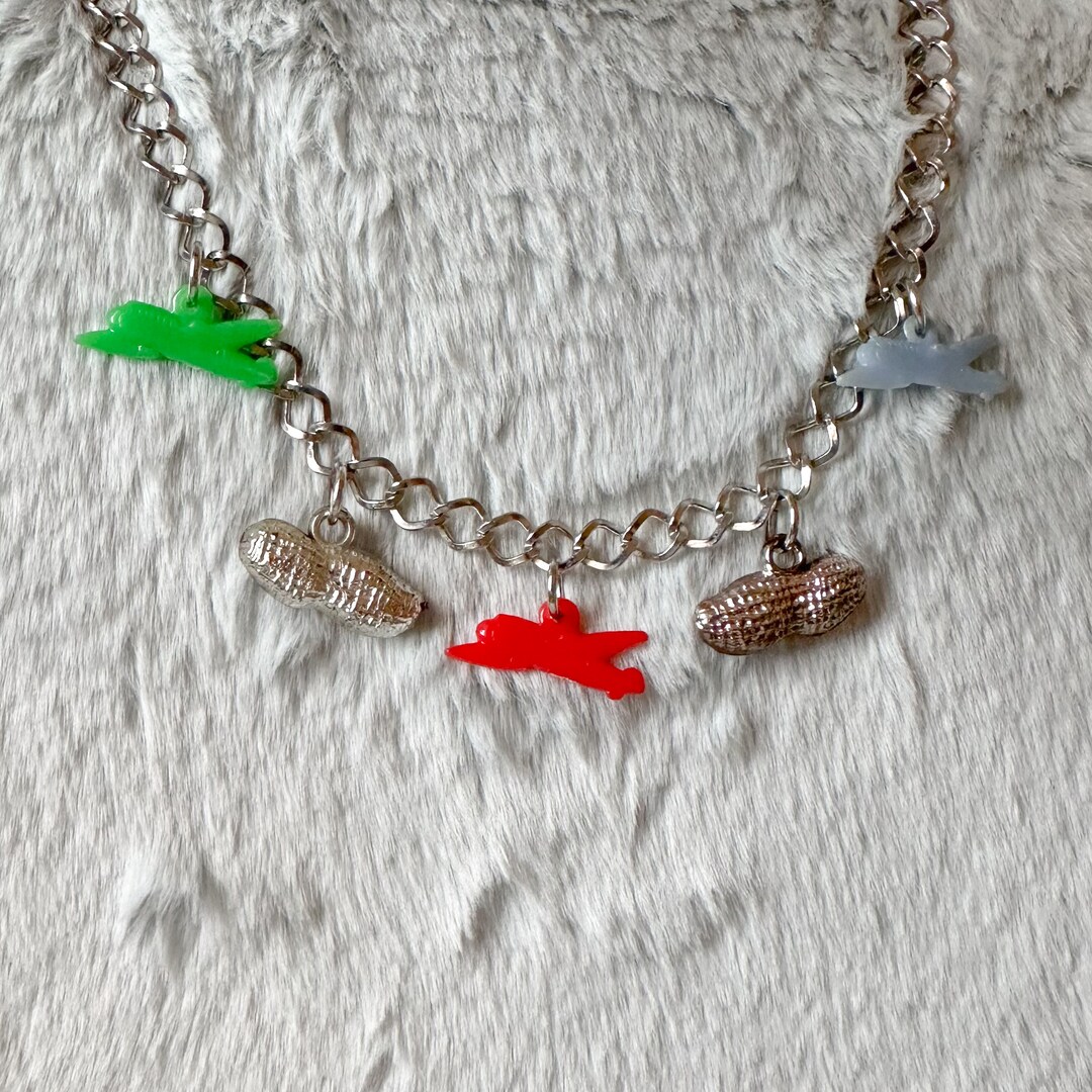 Airplane Peanuts Vintage Cracker Jack Charms Handcrafted Unique OOAK ...