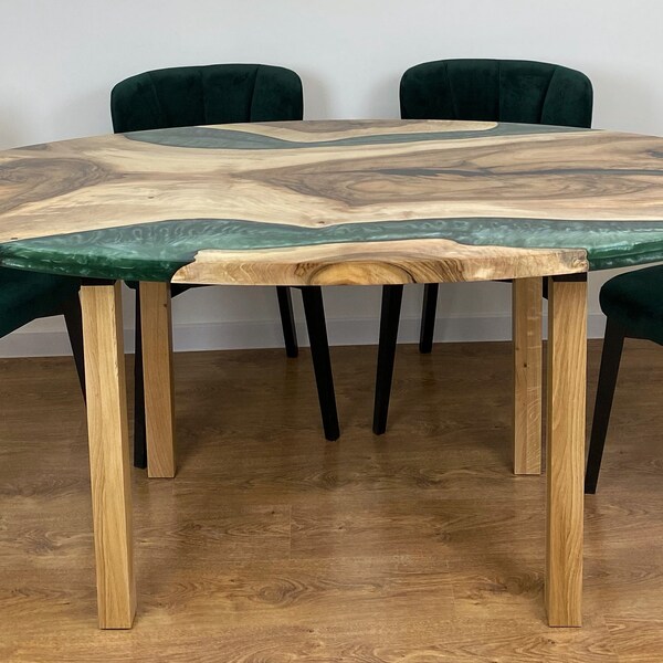 Walnut Dining Table - Etsy