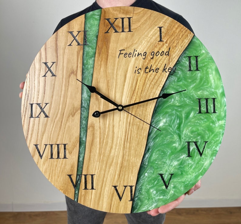 Wall Clock, Personalized Clock, Custom Clock, Large Wall Clock, Clock ...