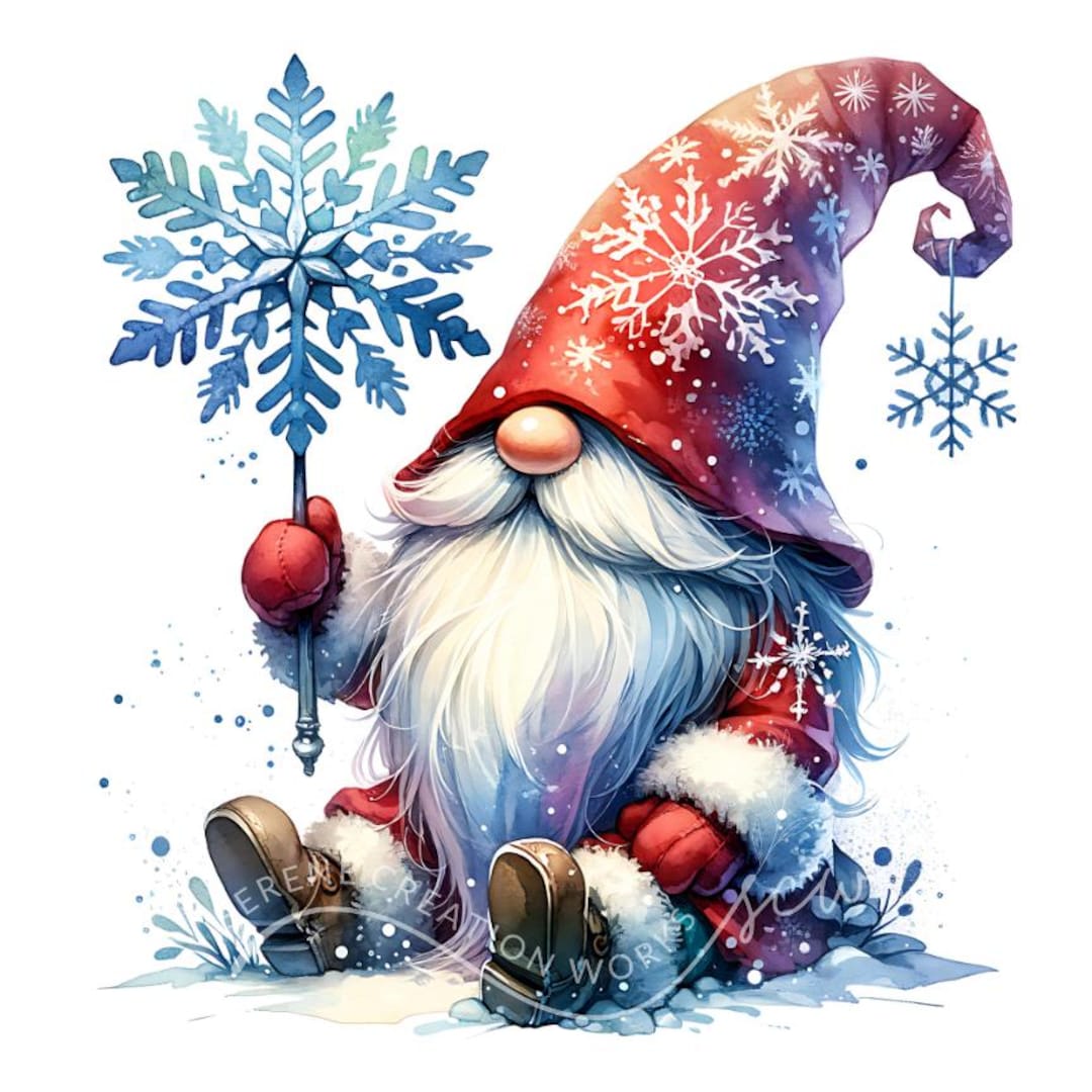 Weihnachts Wichtel Clipart 10 JPG Weihnachten Schneeflocke, Festliche ...