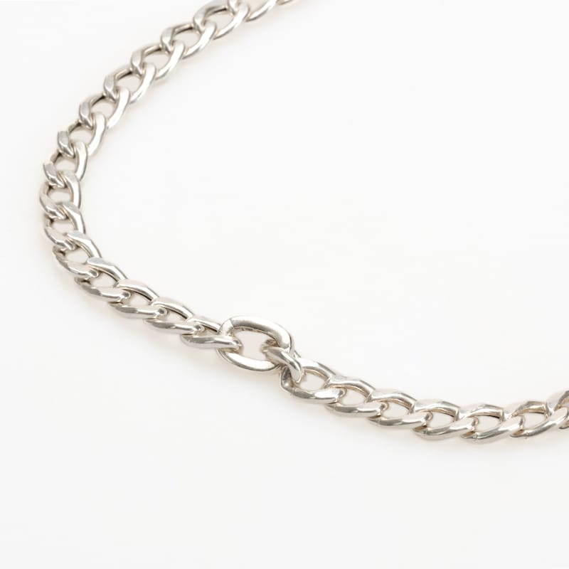 Chunky Silver Necklace - Etsy