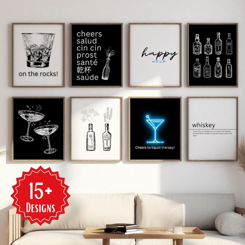 Bar Art - Etsy