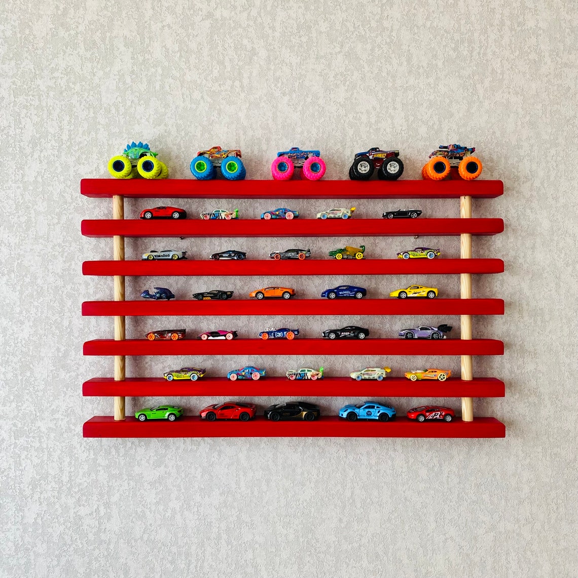 Toy Car Display, Toy Car Garage, Toy Car Shelf, Toy Car Display Shelf ...