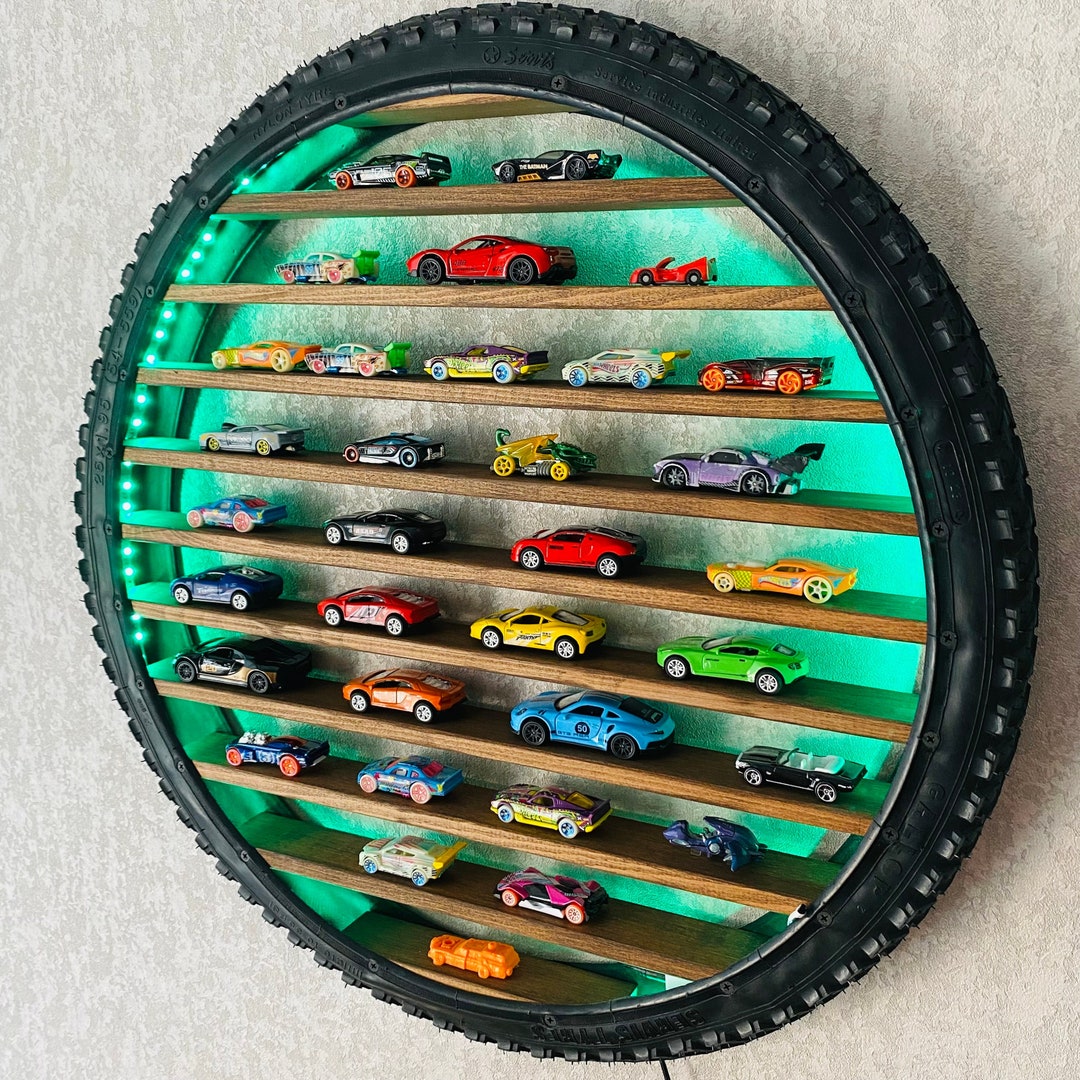 Car Display Shelf, 1:64 Scale Shelf, Car Display, Tire Shelf, Car ...