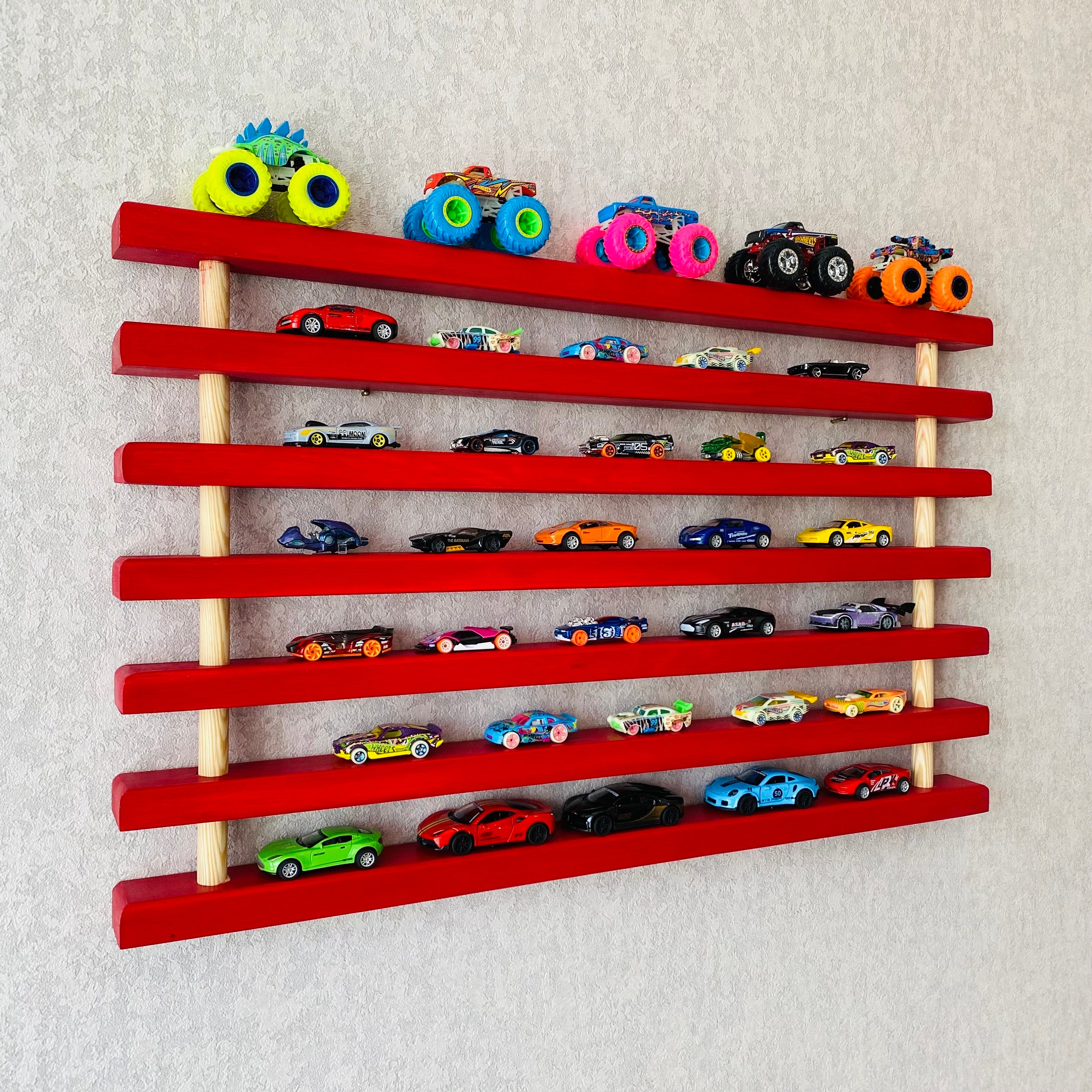 Toy Car Display, Toy Car Garage, Toy Car Shelf, Toy Car Display Shelf ...