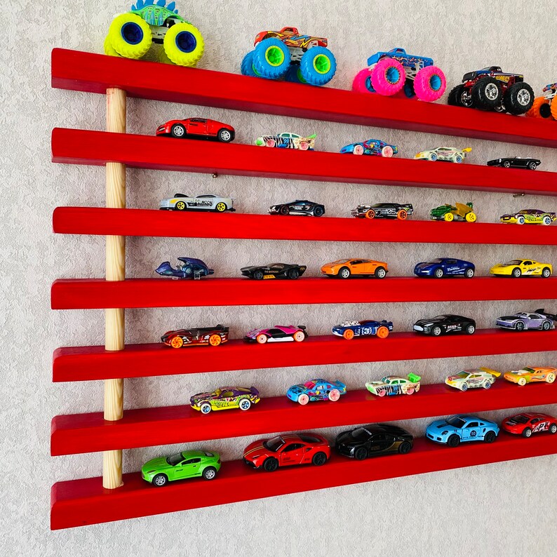 Toy Car Display, Toy Car Garage, Toy Car Shelf, Toy Car Display Shelf ...
