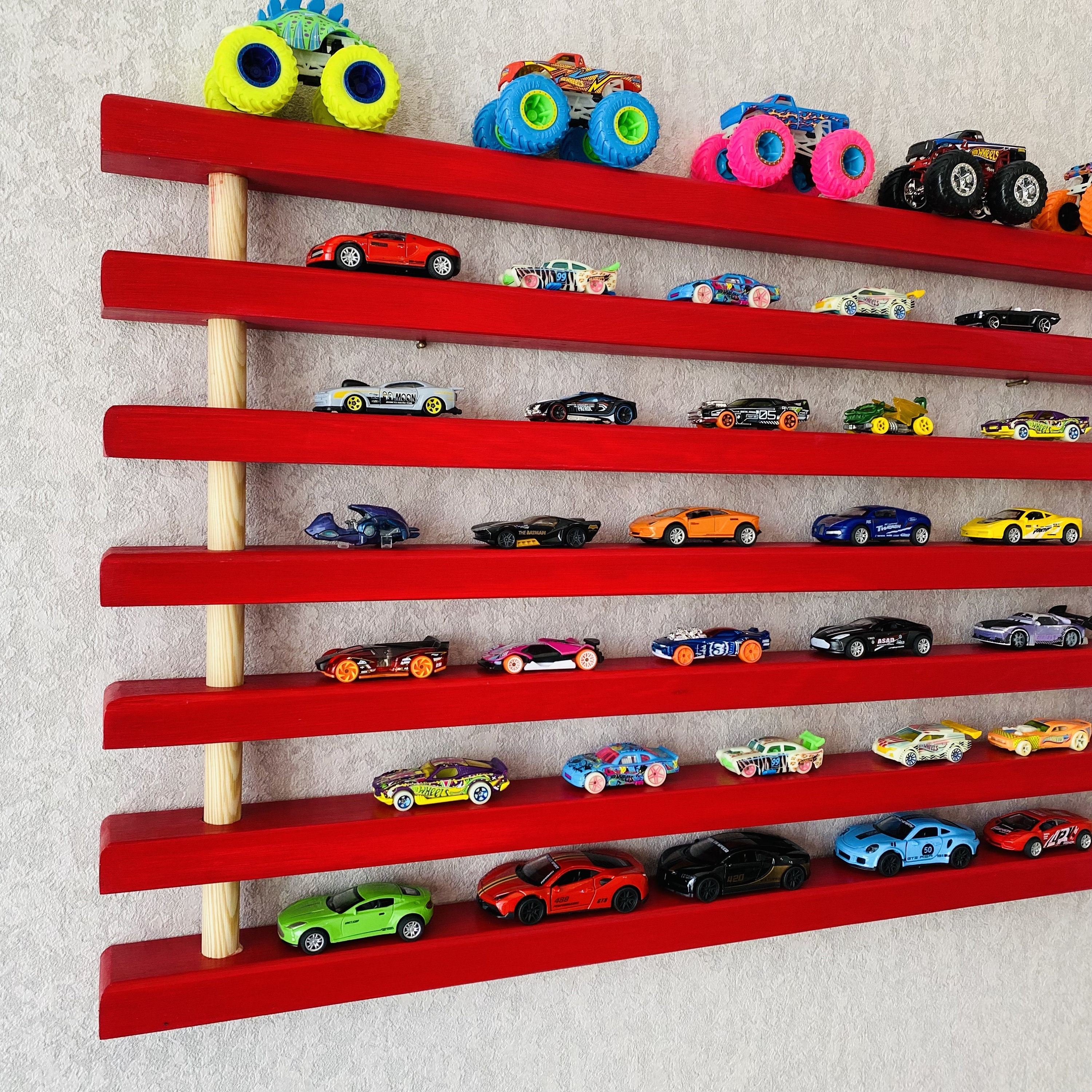 Toy Car Display, Toy Car Garage, Toy Car Shelf, Toy Car Display Shelf ...
