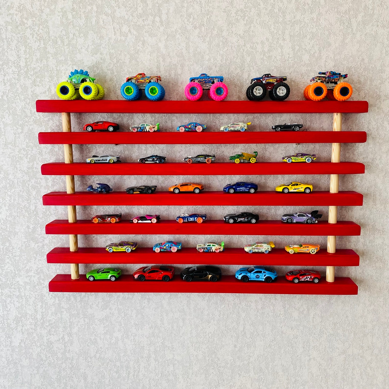 Toy Car Display, Toy Car Garage, Toy Car Shelf, Toy Car Display Shelf ...