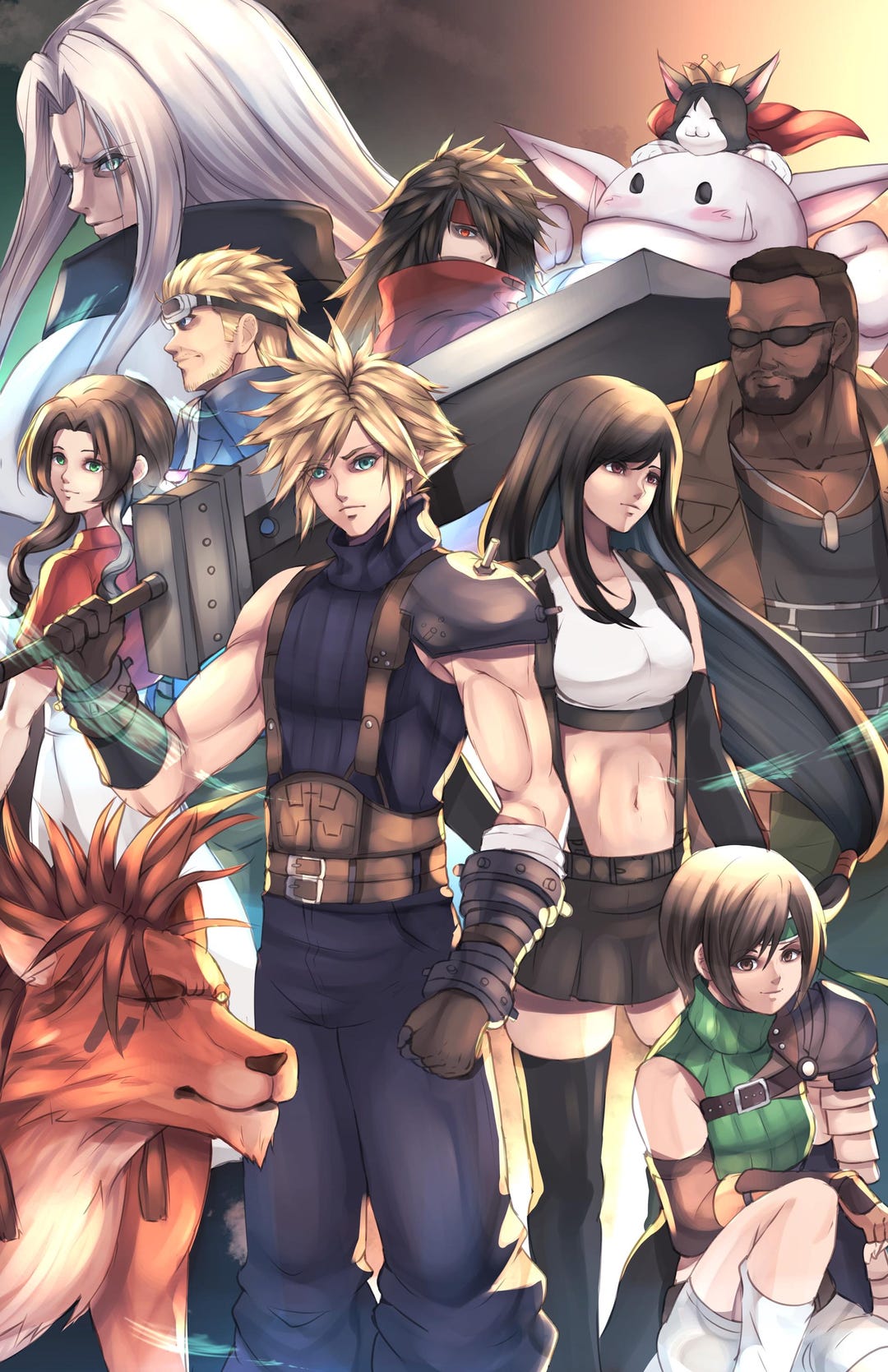 FFVII 11x17 Poster - Etsy