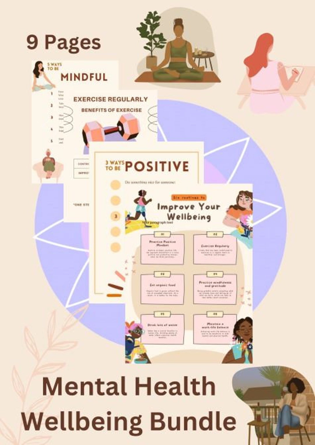 Improve Your Wellbeing Bundle - Etsy