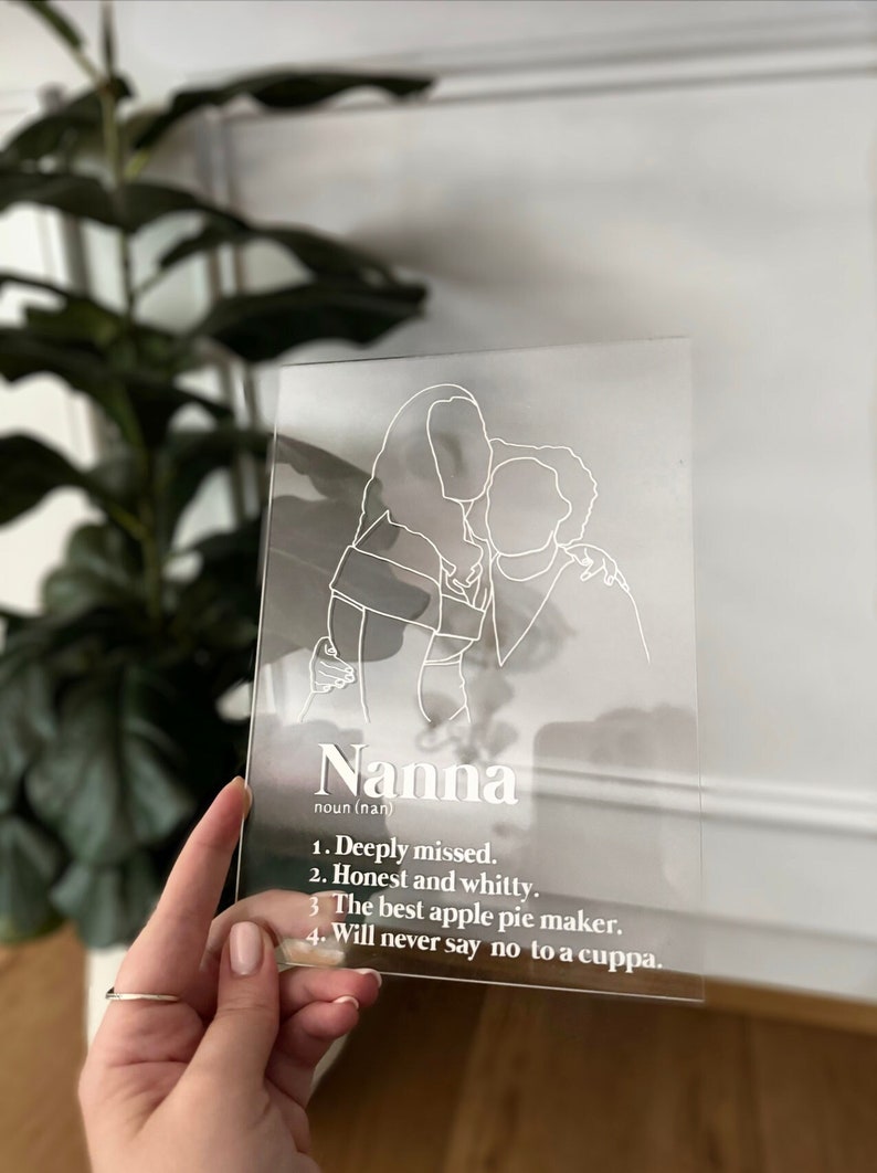 Memorial Line Drawing | Vinyl Line Drawing | Completely Customisable - Etsy