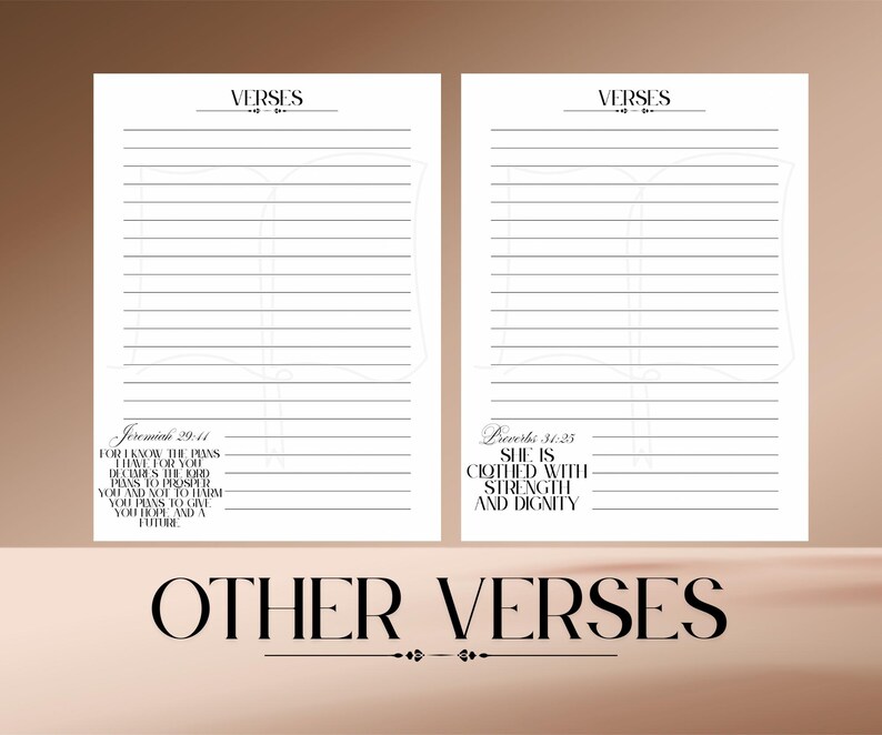 Proverbs 31 | Lined, Dotted & Blank Bible Verse Journal Pages ...