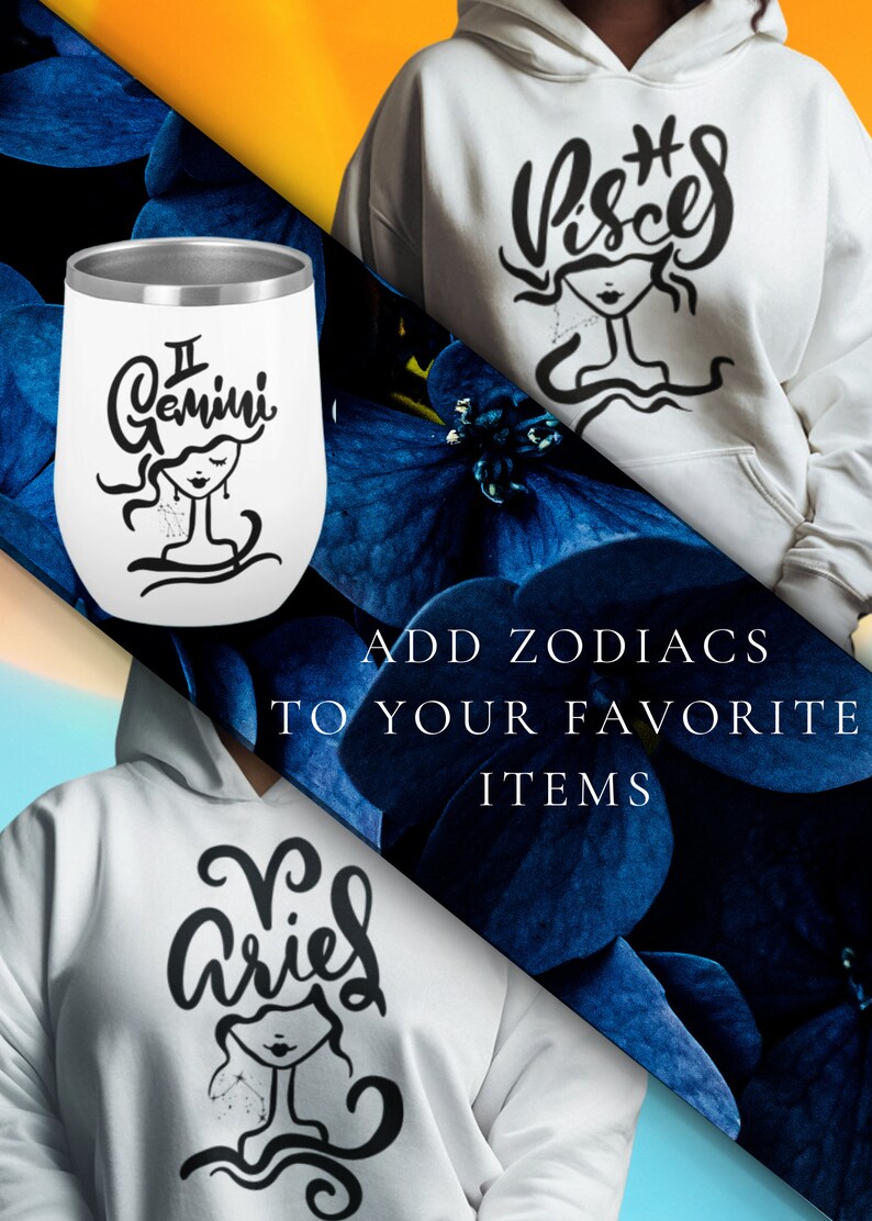 12 Zodiac Designs With Constellation Horoscope Graphics Astrology ...