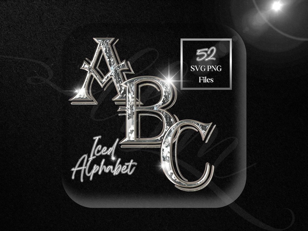 Capitalized Alphabet Numbers Bundle Clipart Graphics Abcs 123s Bundle ...