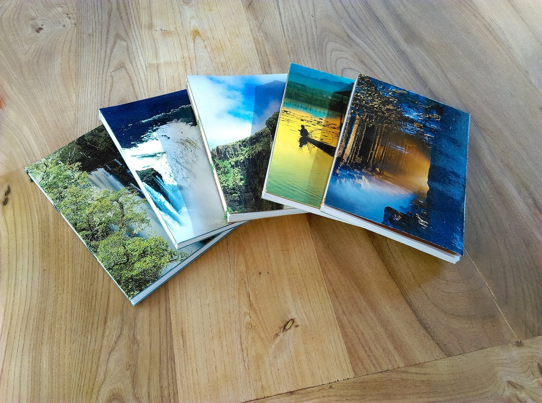 A5 Exposed Spine Notebook - Etsy