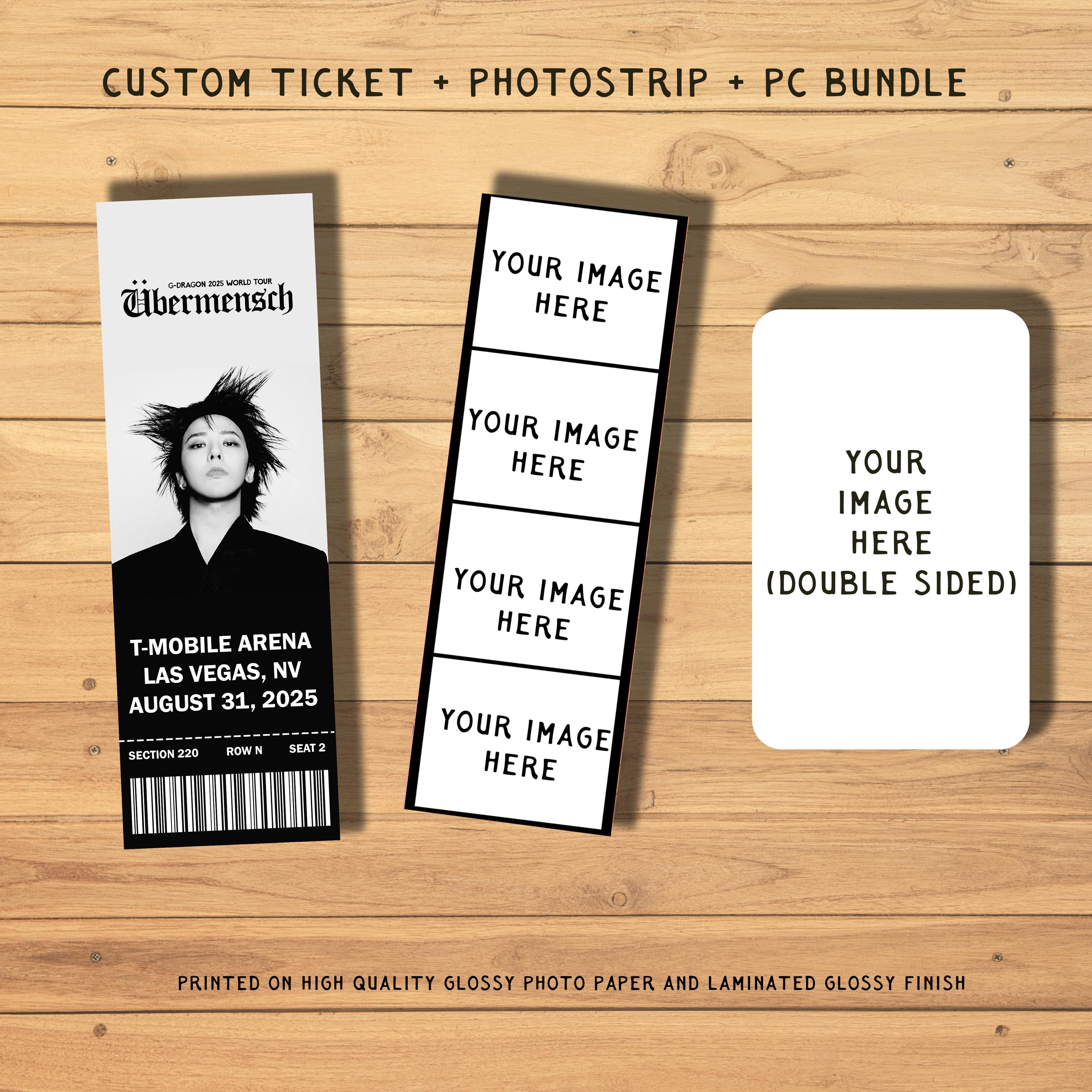 Übermensch Custom Physical Souvenir Ticket - Etsy