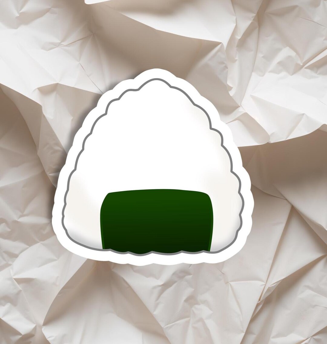 Onigiri Rice Ball Sticker - Etsy