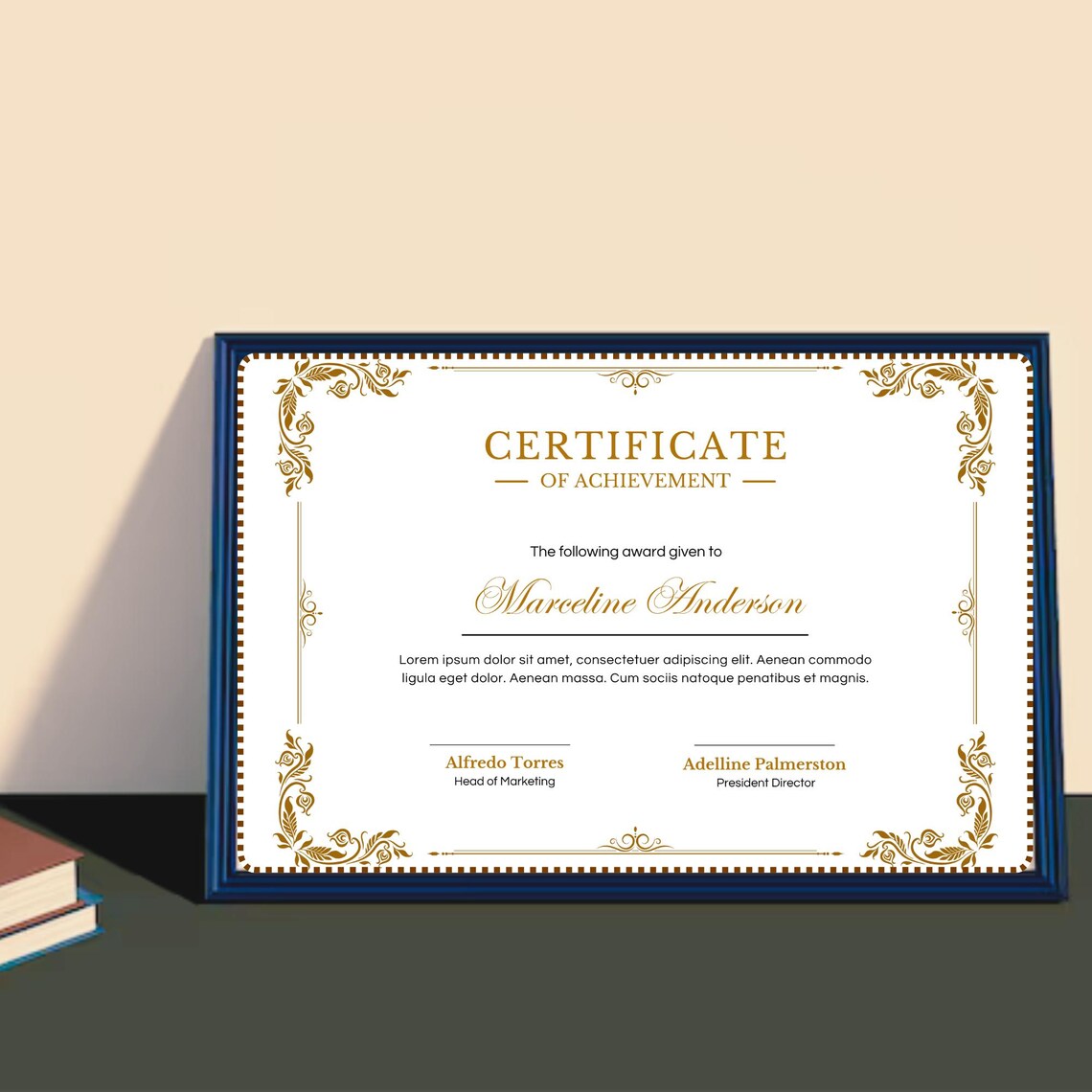 Certificate Award, Certificate of Achievement Professional Template ...