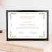 Certificate Award, Certificate of Achievement Professional Template ...