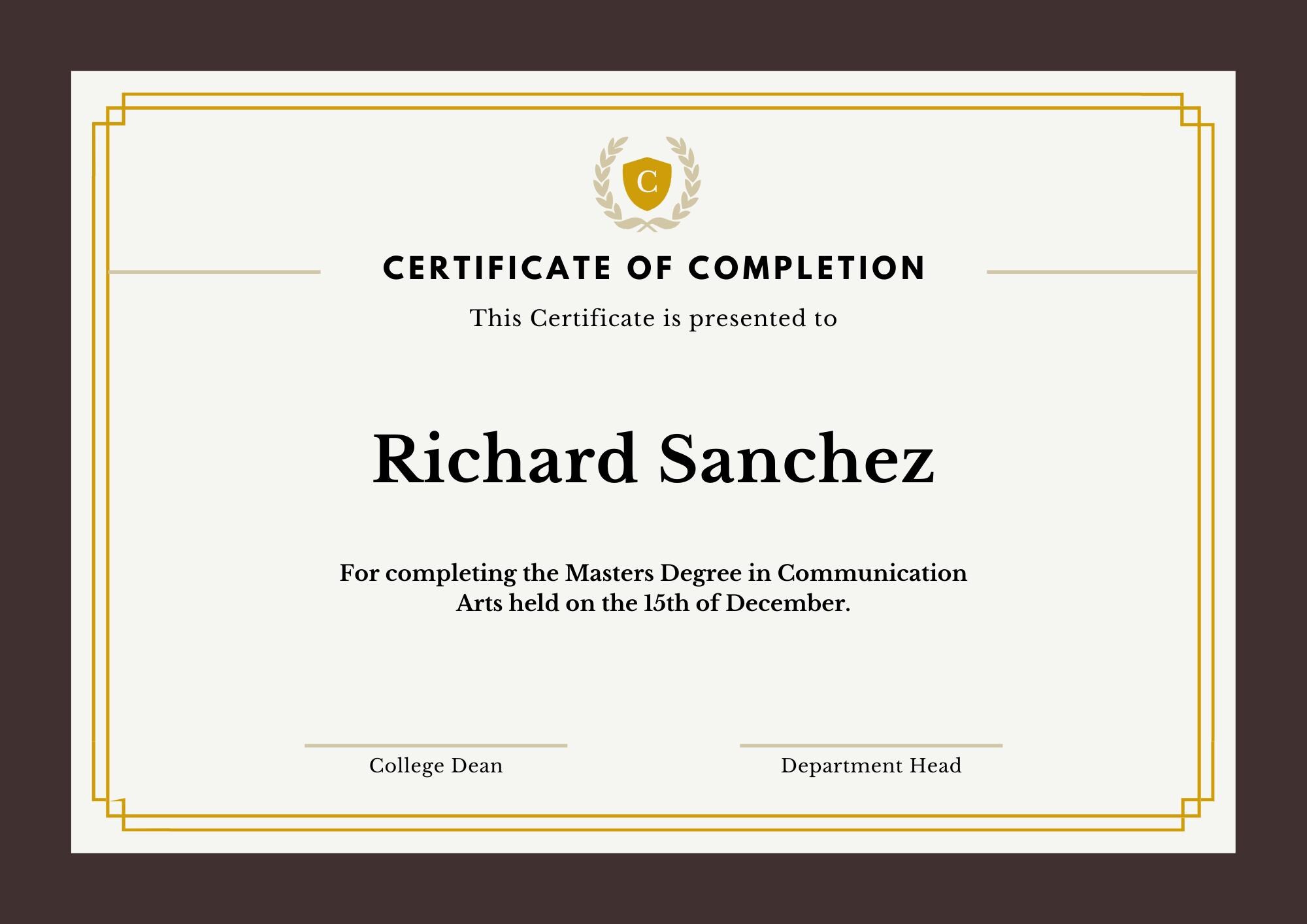 Certificate, Award Certificate, Lash Tech, Certificate Template, Modern ...