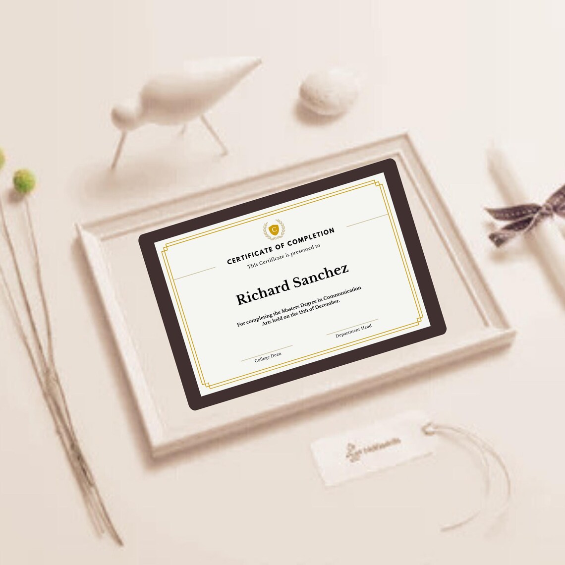 Certificate, Award Certificate, Lash Tech, Certificate Template, Modern ...