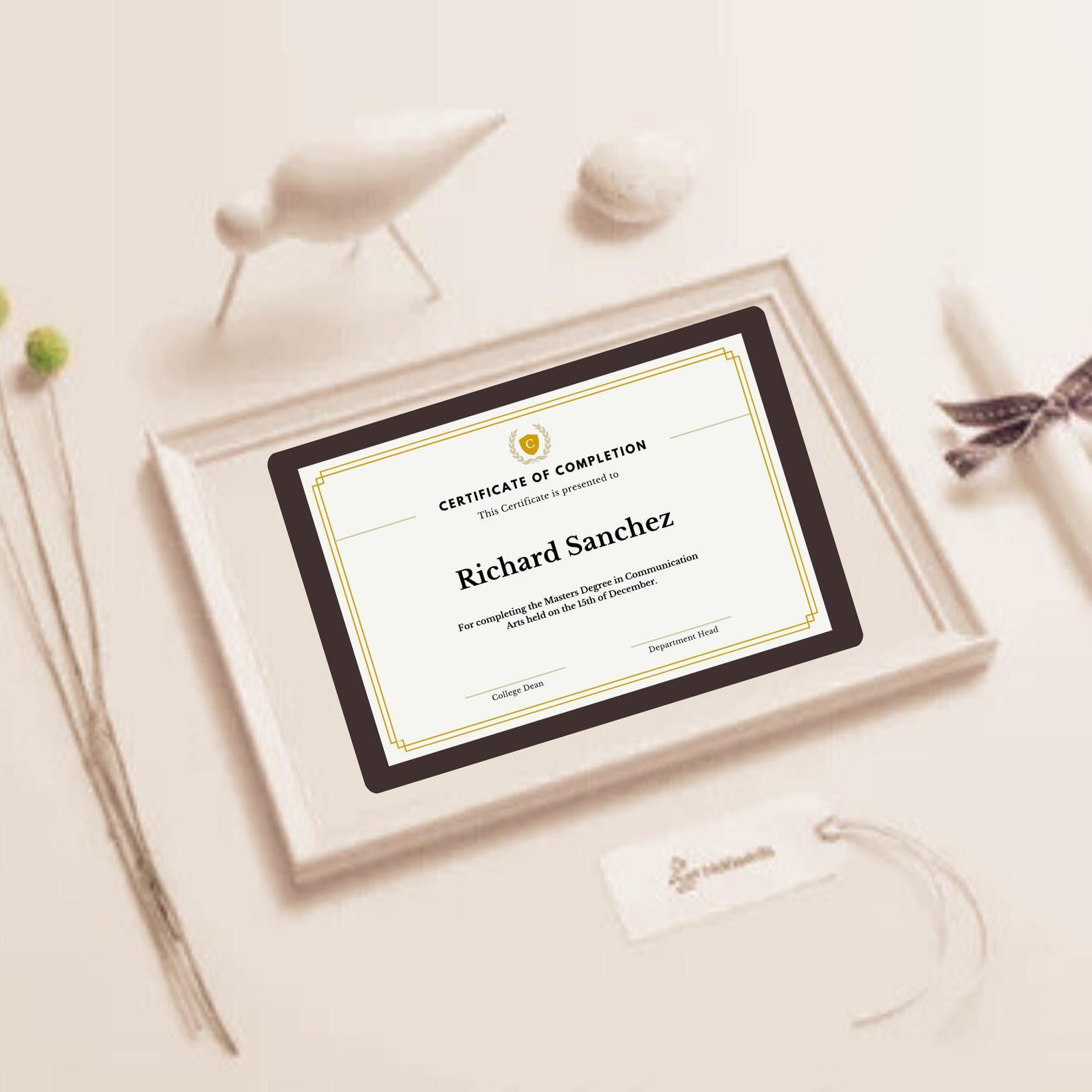 Certificate, Award Certificate, Lash Tech, Certificate Template, Modern ...